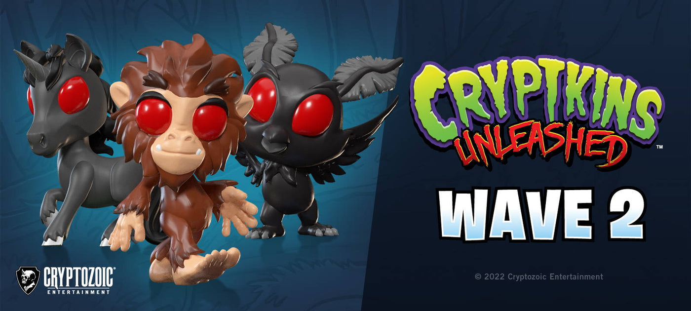 Cryptozoic Announces Wave 2 Release of Cryptkins™ Unleashed Vinyl Figu ...