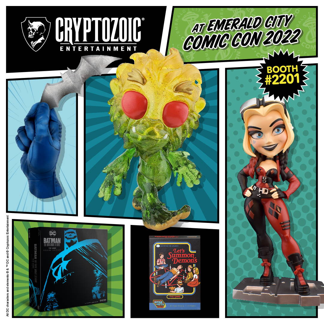 Cryptozoic Will Showcase New Collectibles, Games, and Exclusive Cryptk ...