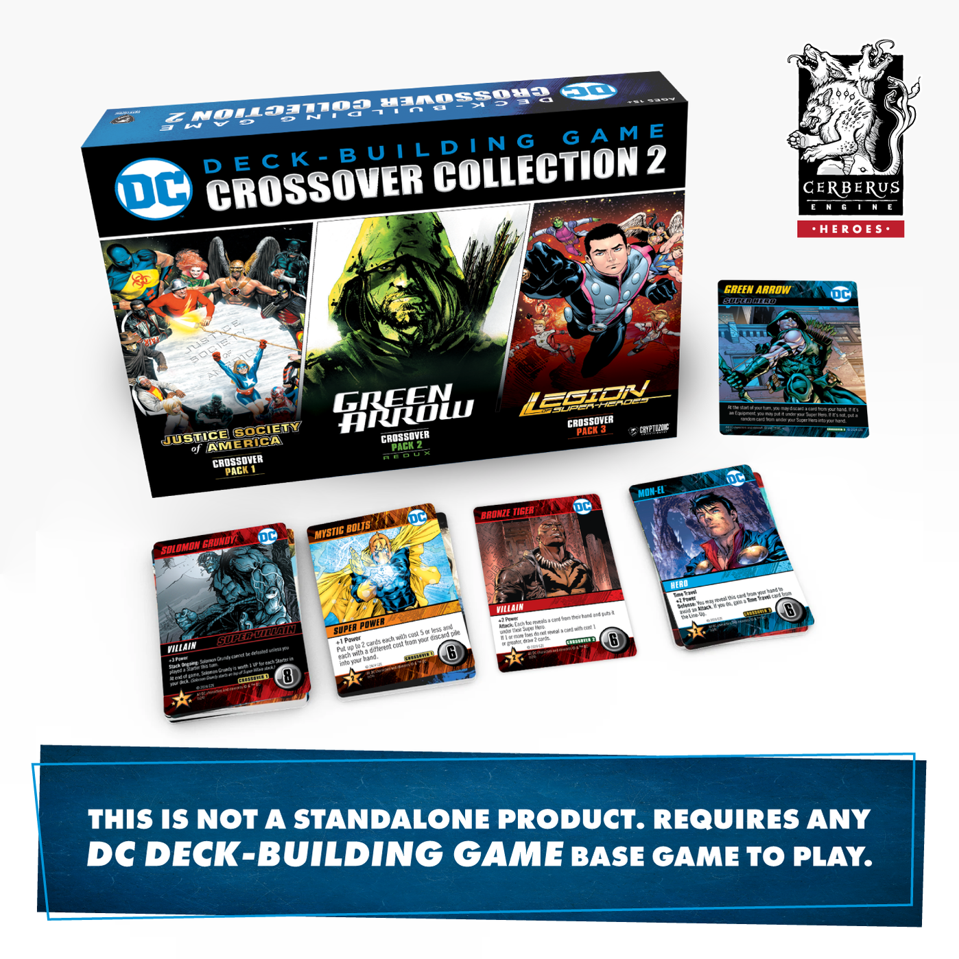 DC DECK-BUILDING GAME — Cryptozoic Entertainment