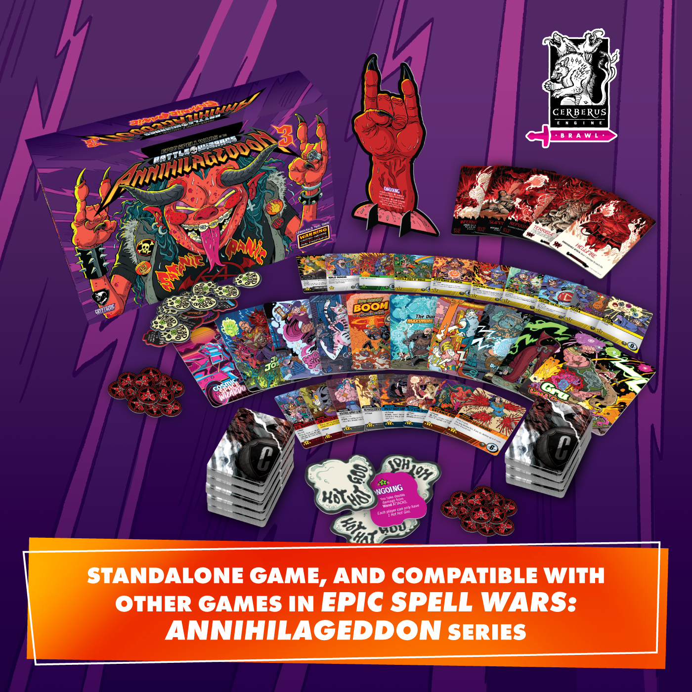 Epic Spell Wars of the Battle Wizards: ANNIHILAGEDDON 3 — SATANIC PANI — Cryptozoic Entertainment