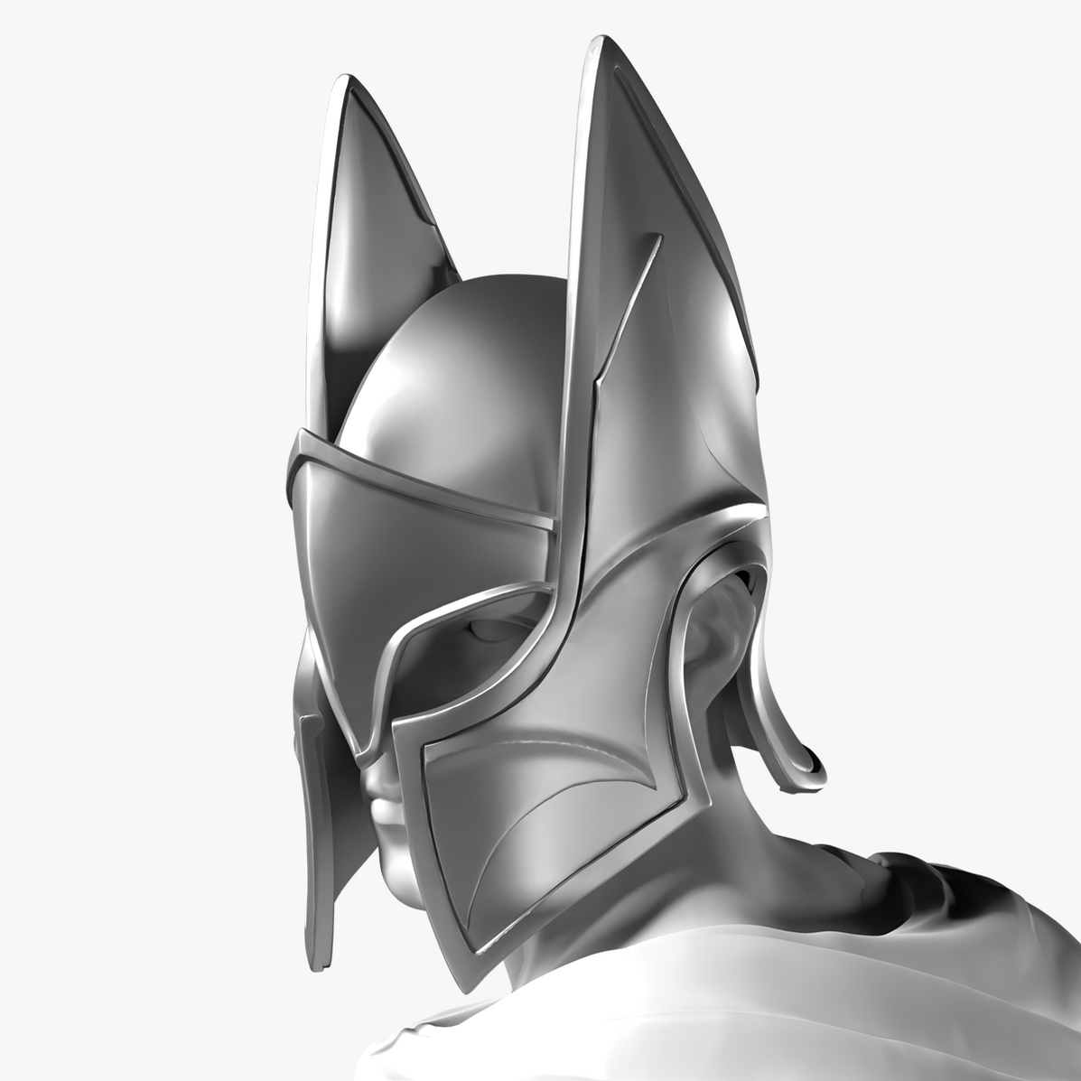 Batman: Champion of Gotham City Statue — Silver Edition — Cryptozoic ...