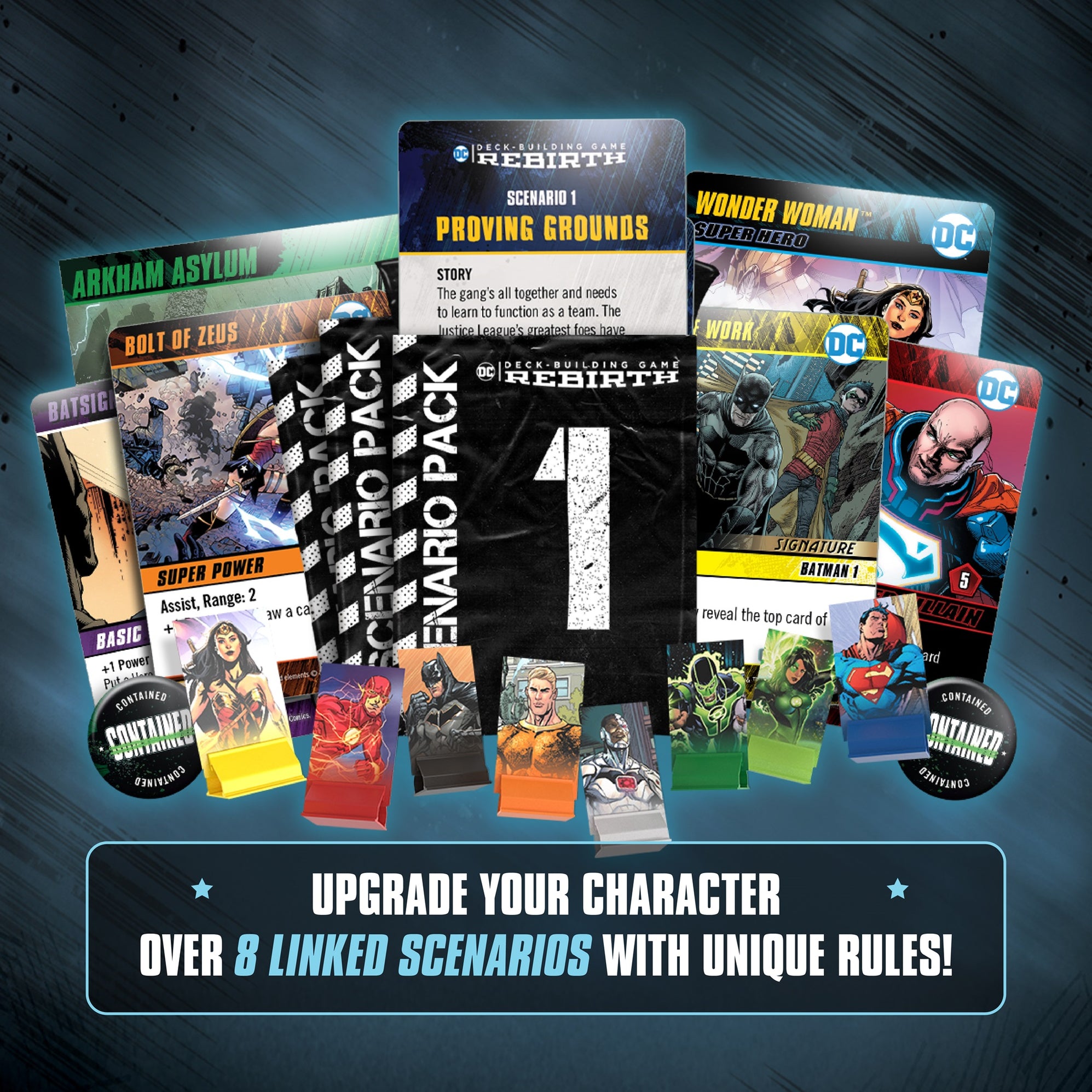 DC Deck-Building Game: Rebirth | Cryptozoic Entertainment Store