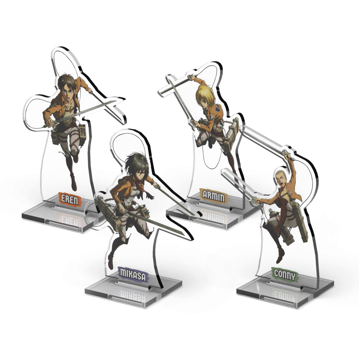 Attack on Titan 2DZ Acrylic Standees: Pack 1 — Cryptozoic Entertainment