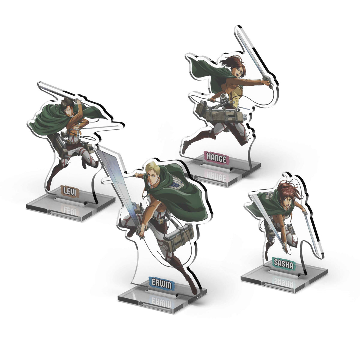 Attack on Titan 2DZ Acrylic Standees: Pack 2 — Cryptozoic Entertainment