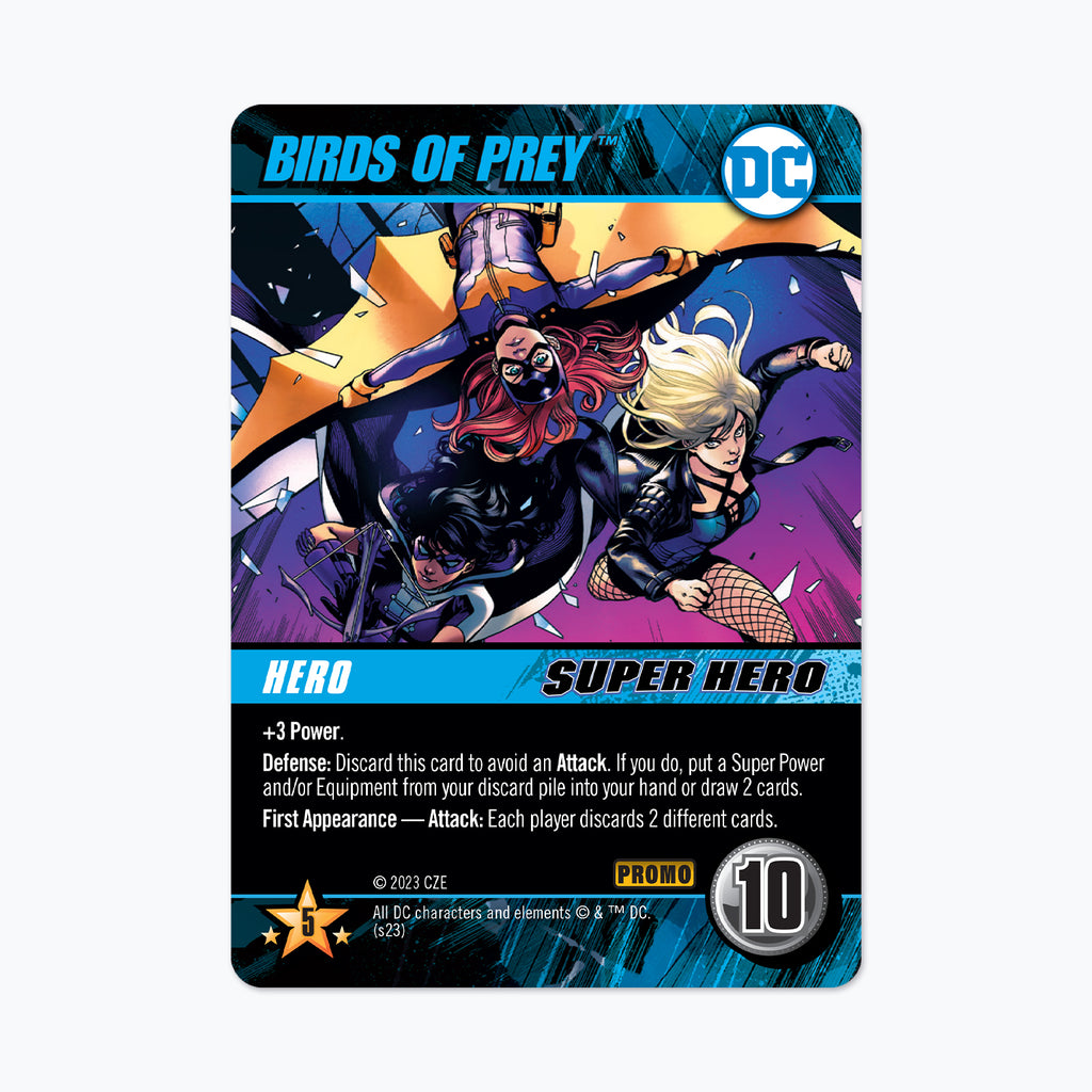 DC DECK-BUILDING GAME — Cryptozoic Entertainment