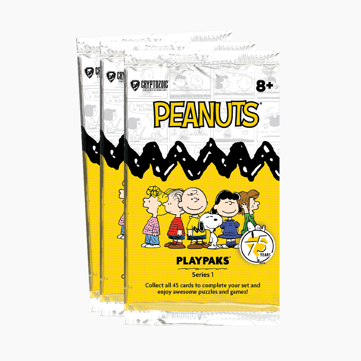 Peanuts Playpaks: 75 Years — Cryptozoic Entertainment
