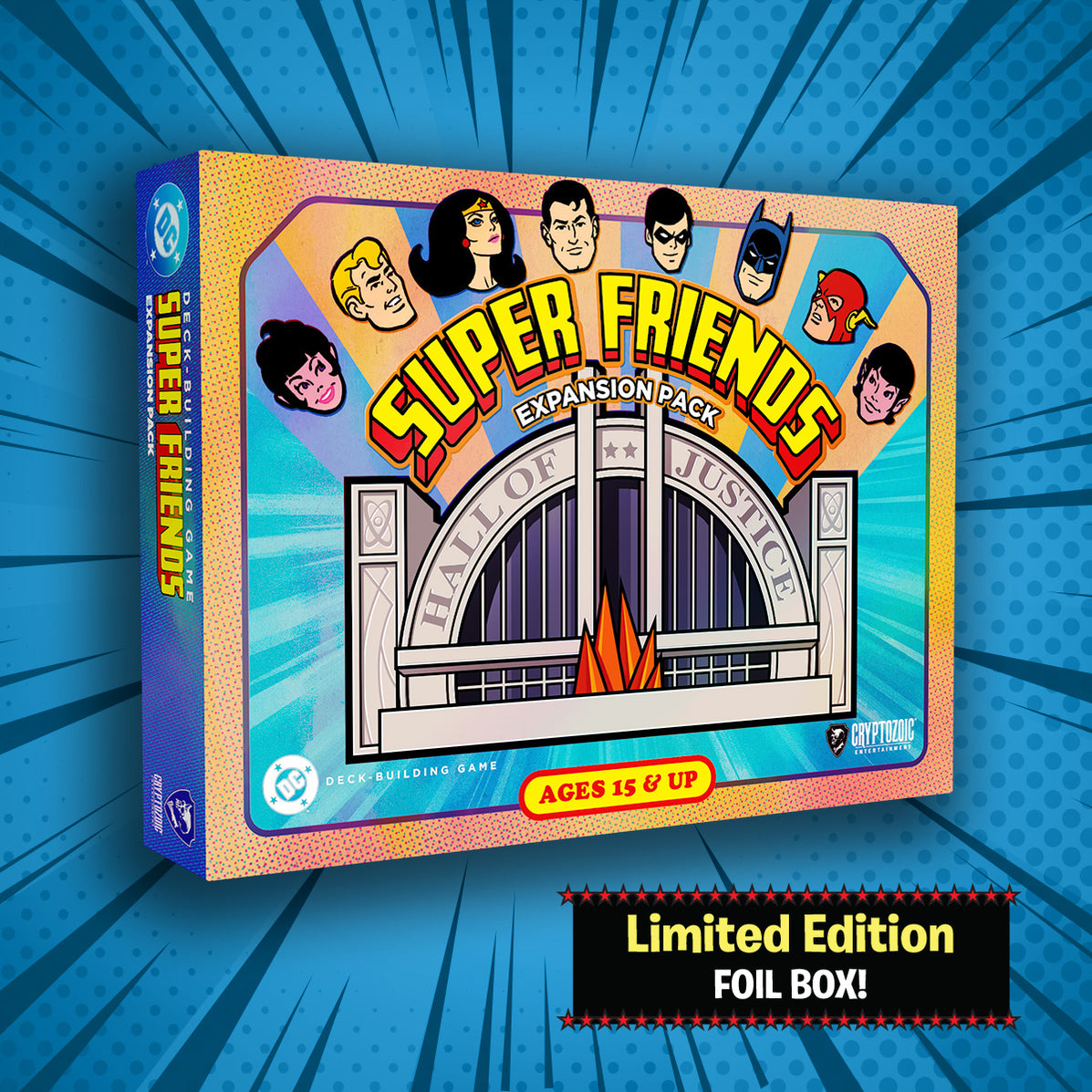 DC Deck-Building Game: Super Friends Expansion Pack (Kickstarter Exclu ...