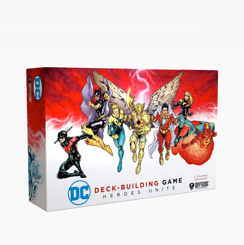 DC DECK-BUILDING GAME — Cryptozoic Entertainment