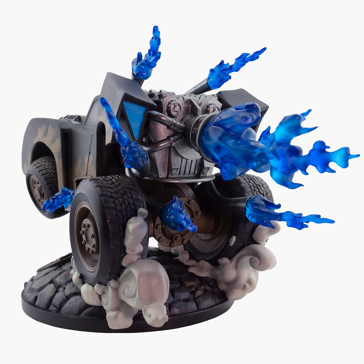 The Batman Designer Series Batmobile Statue: Blue Flame Edition ...