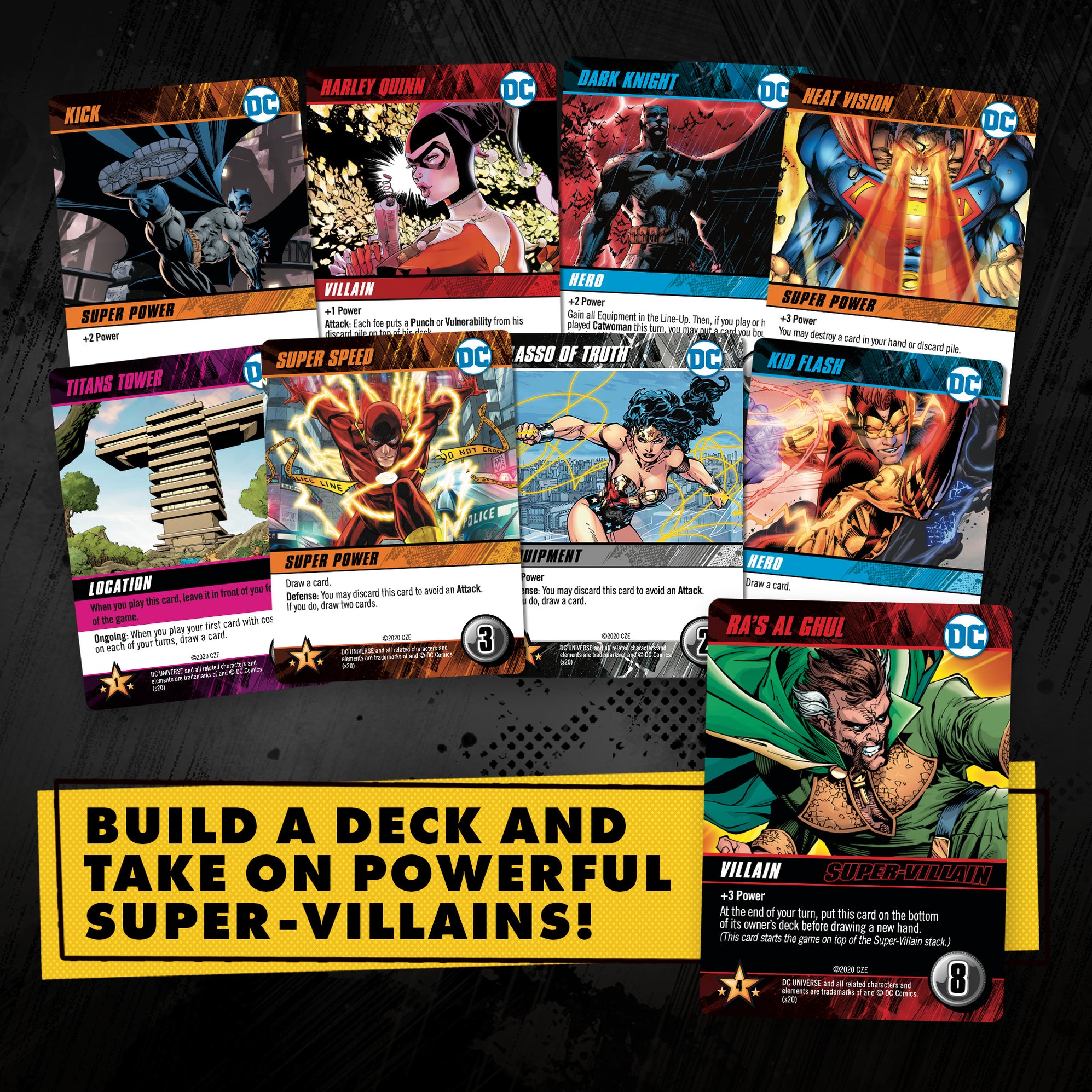 DC Deck-Building Game | Cryptozoic Entertainment Store