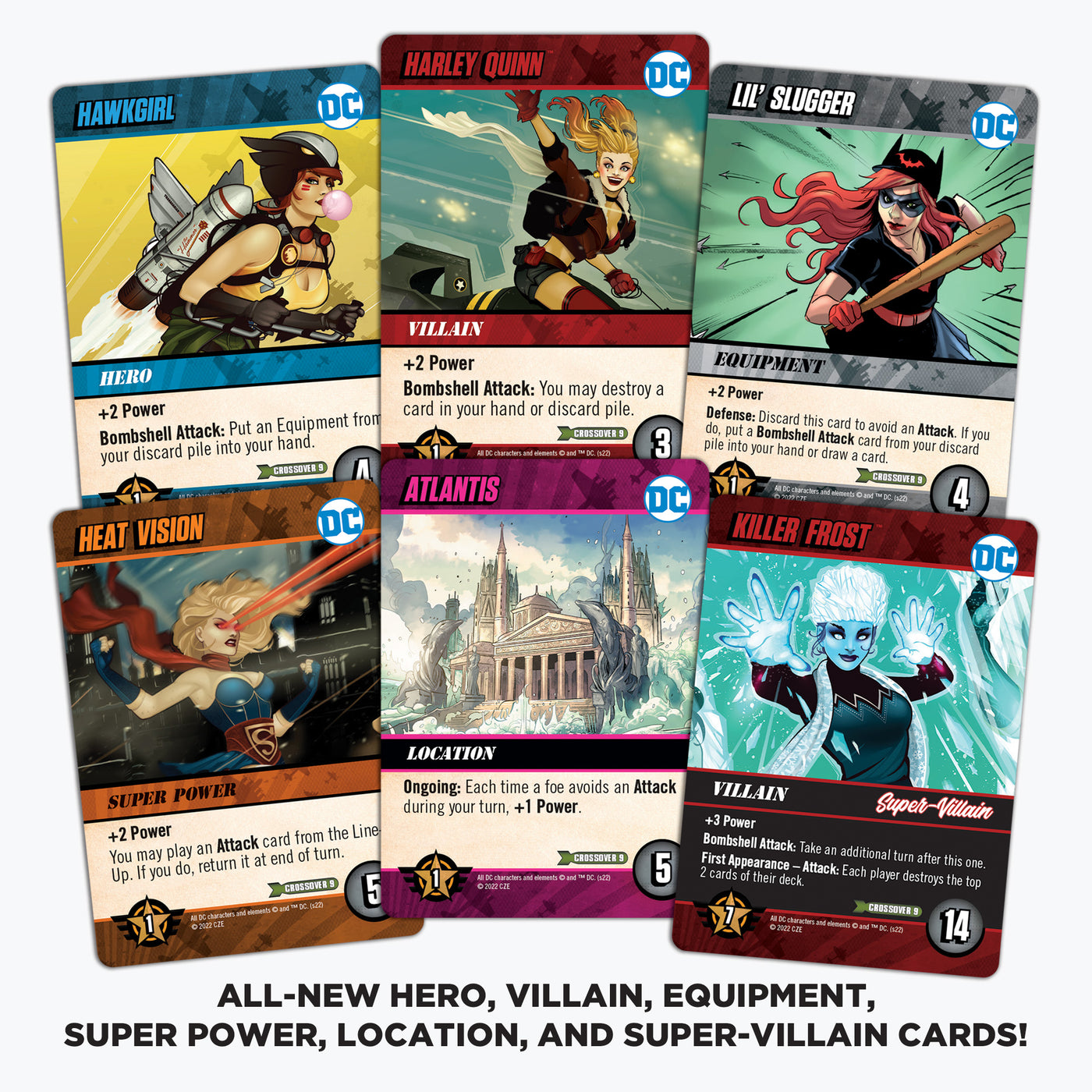 DC Deck-Building Game Crossover Pack 9: DC Bombshells (KICKSTARTER EDI ...