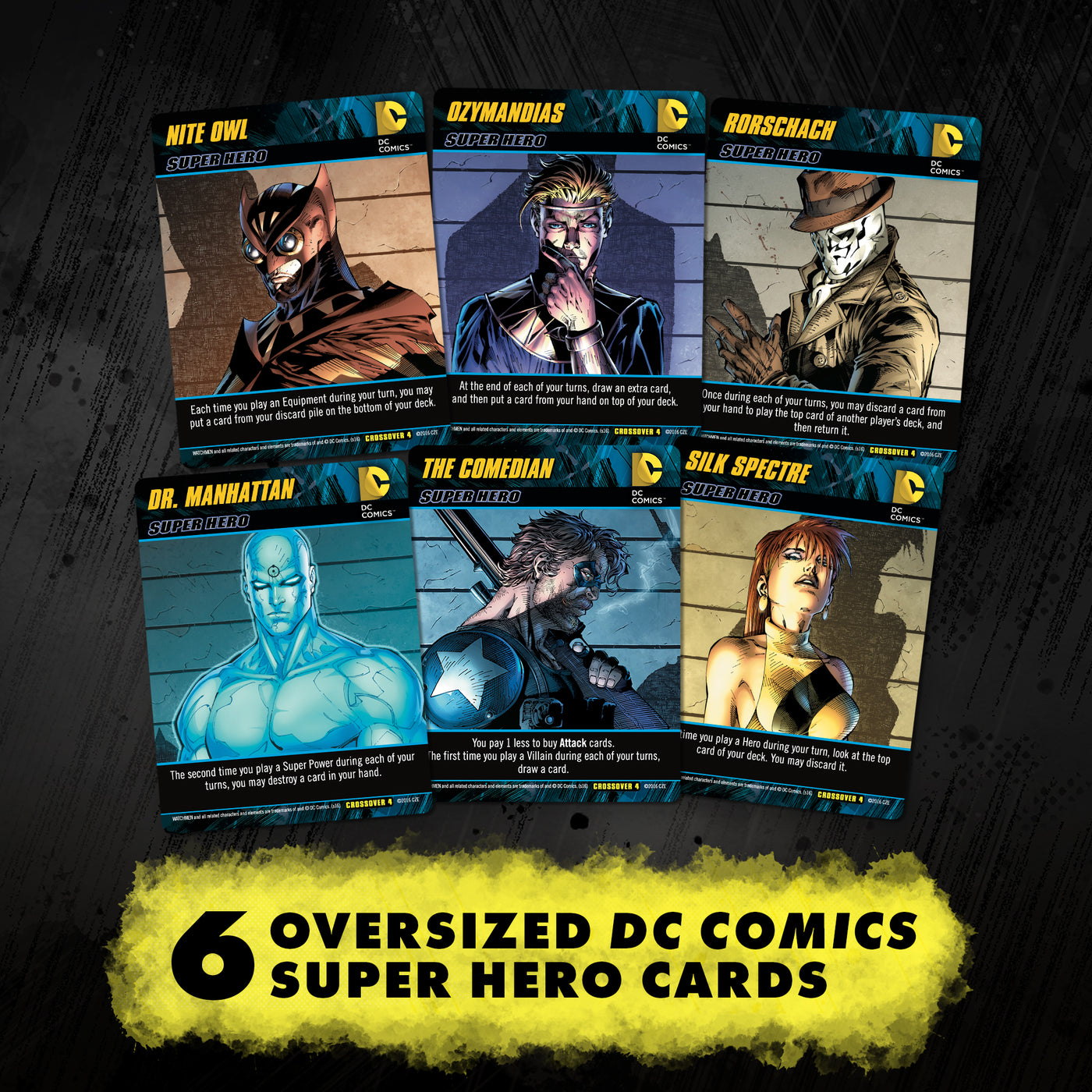 DC Deck-Building Game Crossover pack #4: Watchmen | Cryptozoic ...