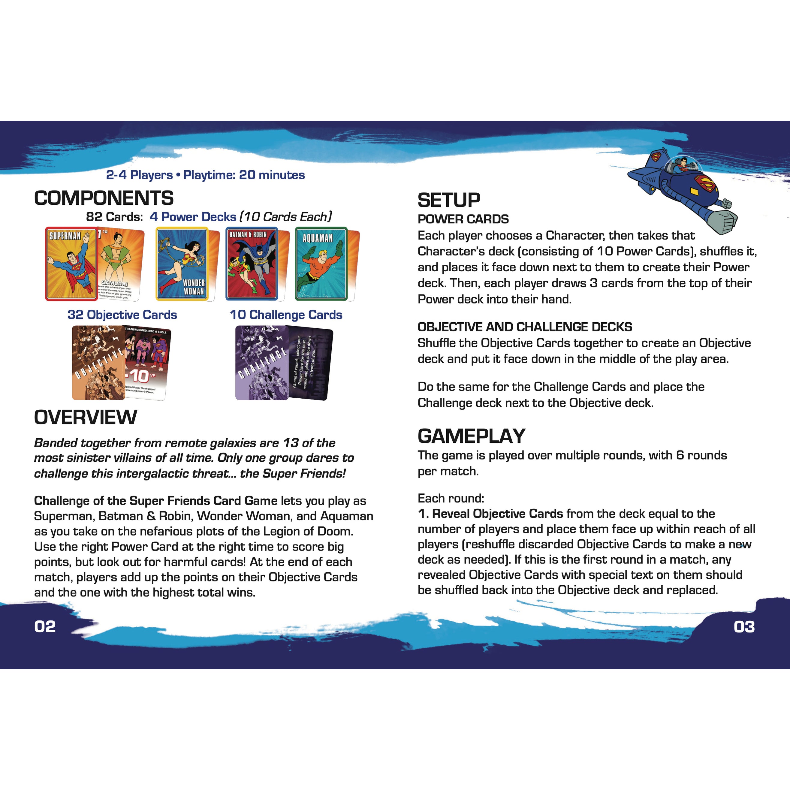 Challenge of the Superfriends Card Game from Cryptozoic Entertainment