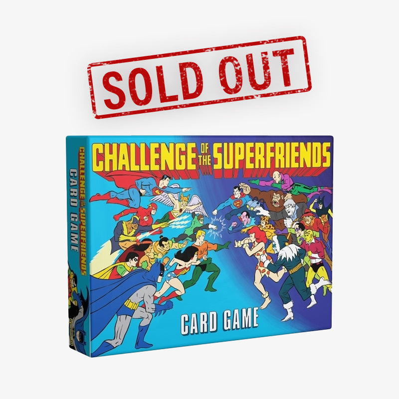 Challenge of the Superfriends Card Game from Cryptozoic Entertainment