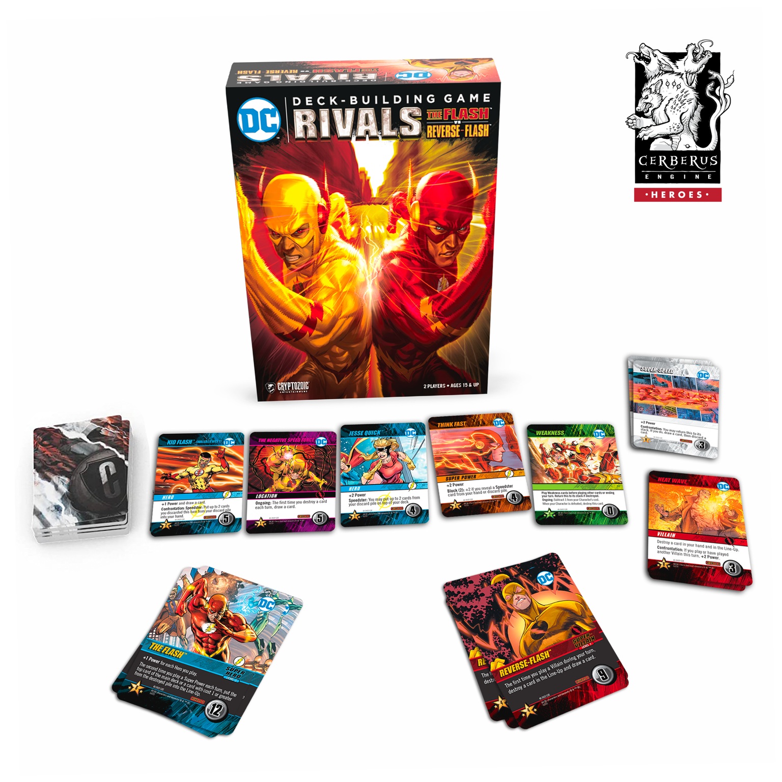 DC DECK-BUILDING GAME — Cryptozoic Entertainment