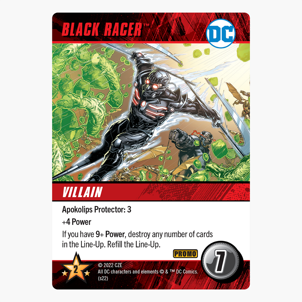 DC Deck-Building Game: Black Racer and Reverse-Flash Promo Cards ...