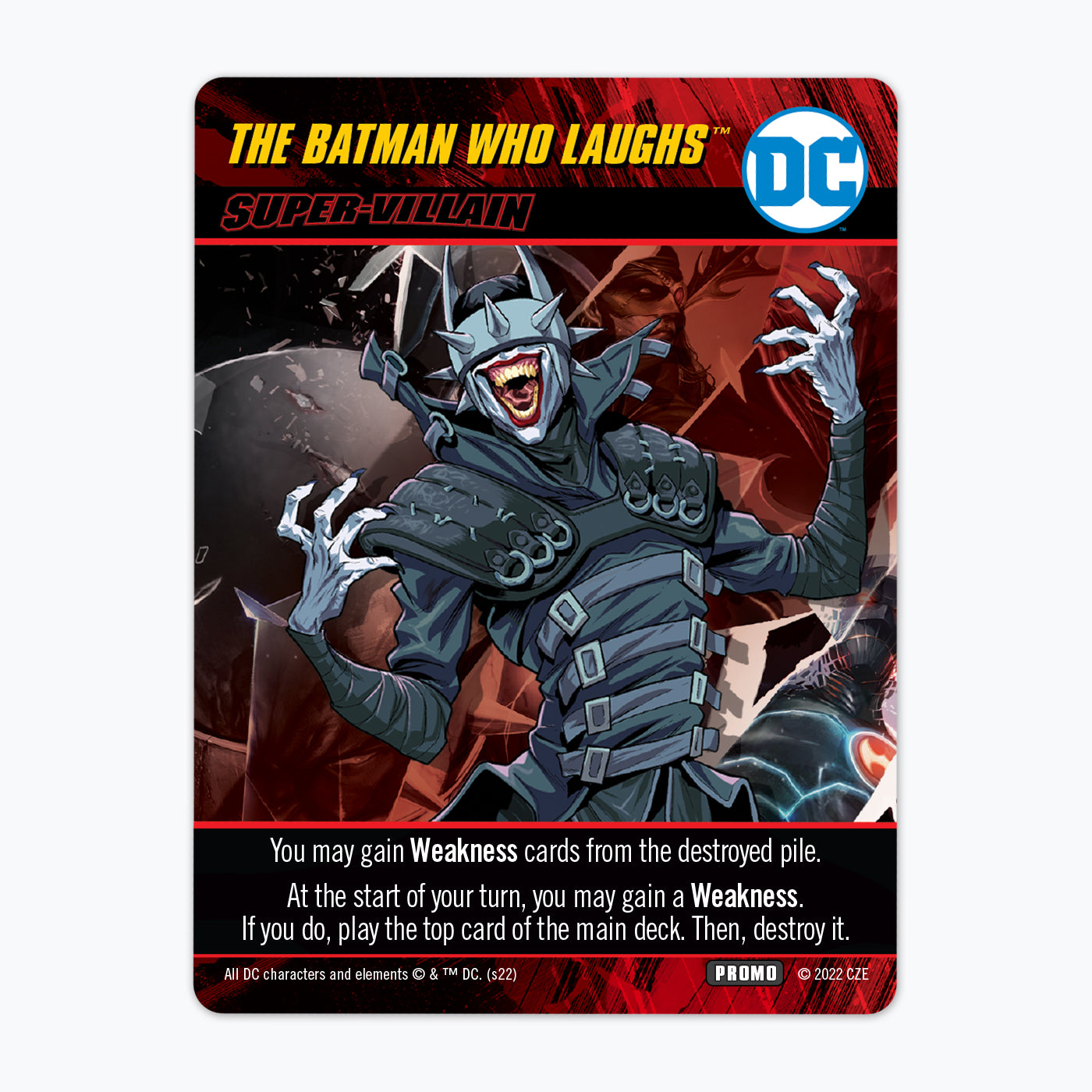 DC Deck-Building Game: The Batman Who Laughs Promo Card — Cryptozoic ...