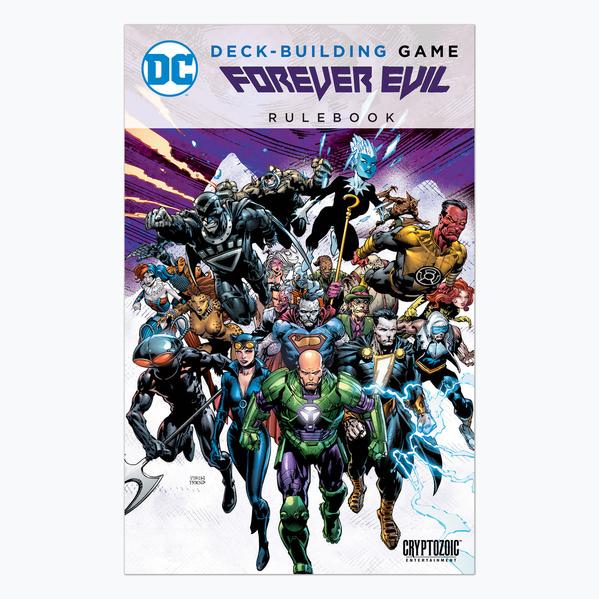 DC Deck-Building Game: Forever Evil — Rulebook — Cryptozoic Entertainment