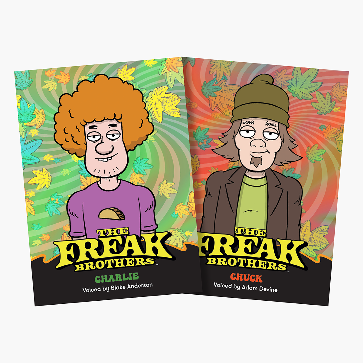 The Freak Brothers Trading Cards Season 1: Promo Cards P5-P6 (NYCC Exc ...