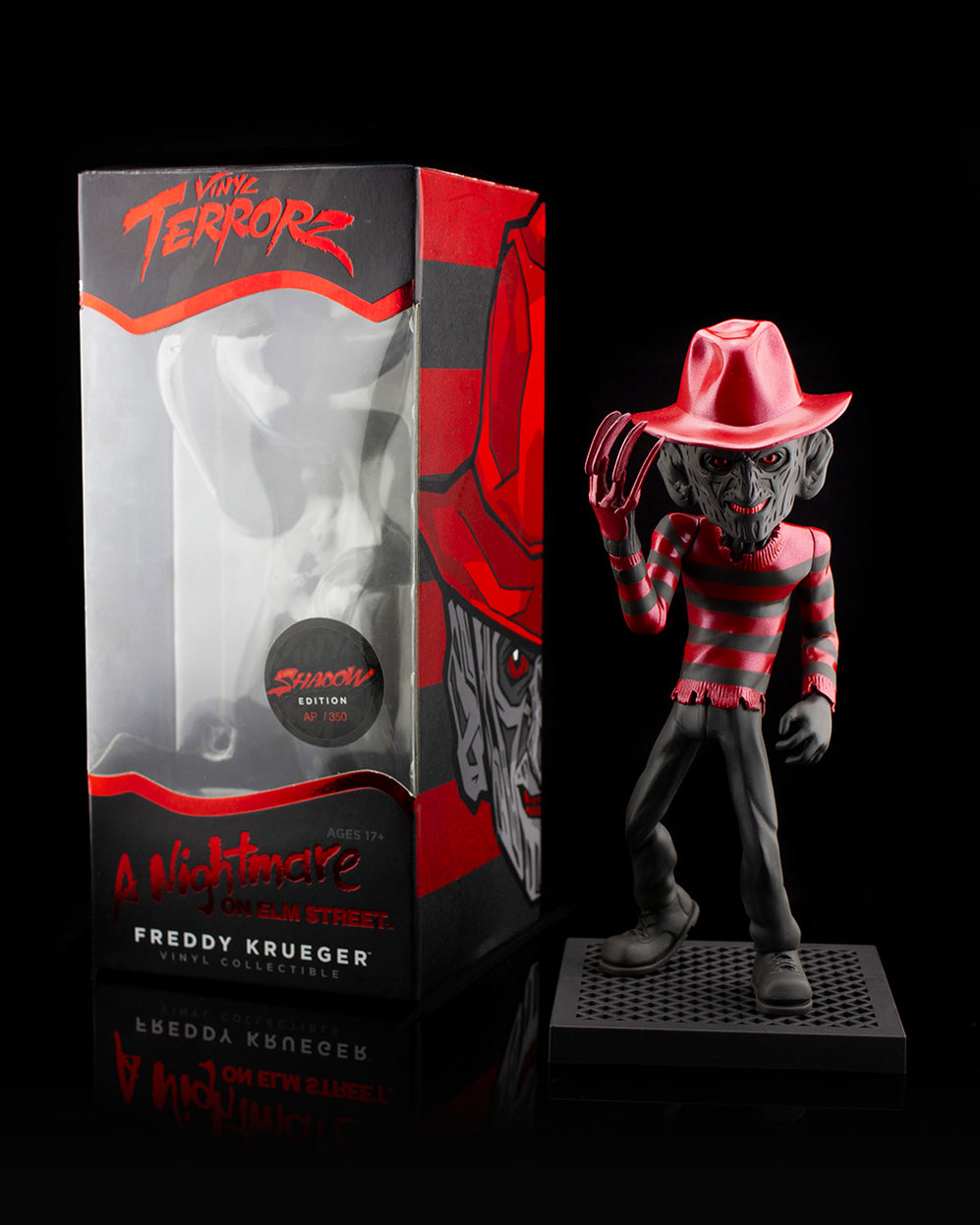 Freddy Krueger Shadow Edition vinyl figure — Cryptozoic Entertainment