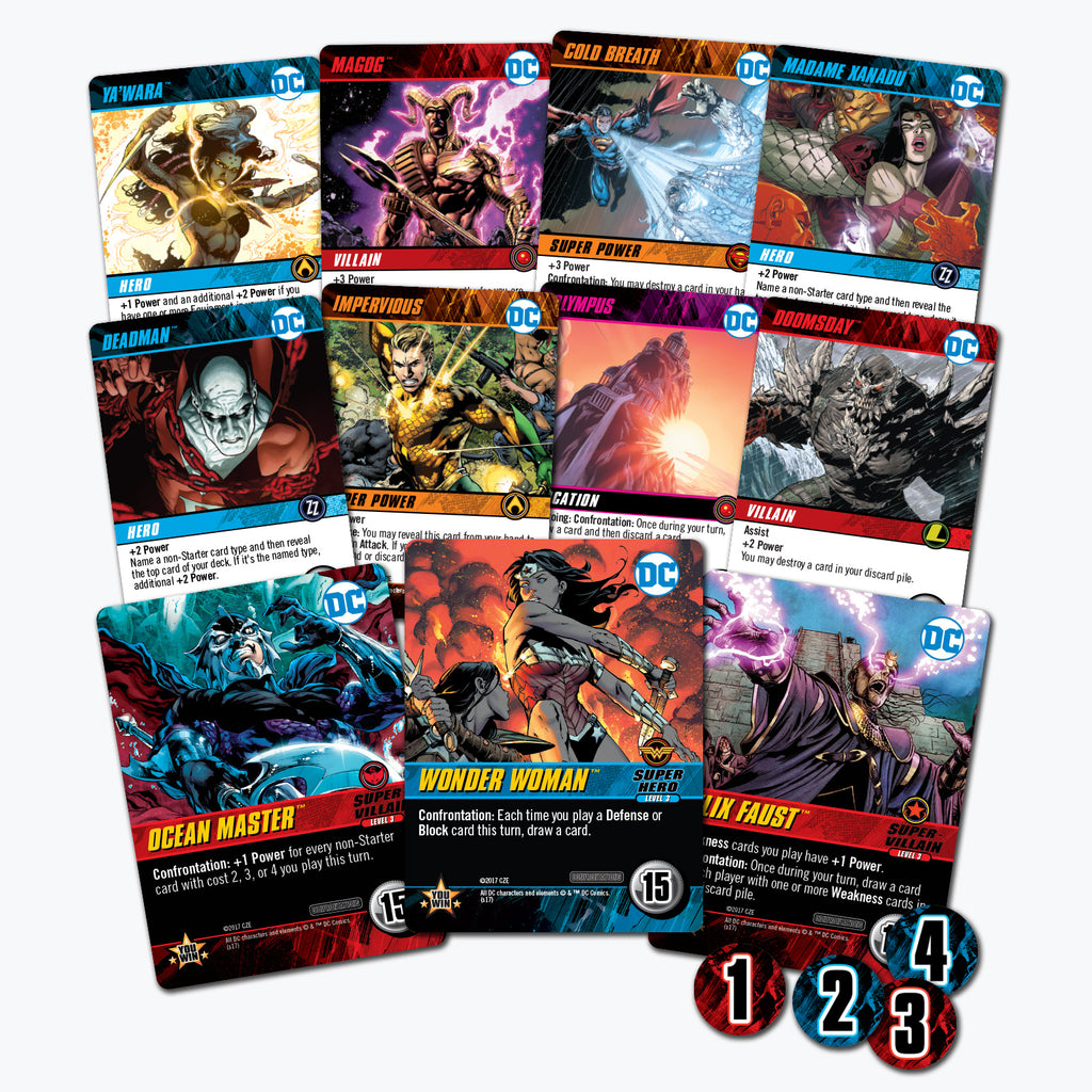 DC DECK-BUILDING GAME — Cryptozoic Entertainment